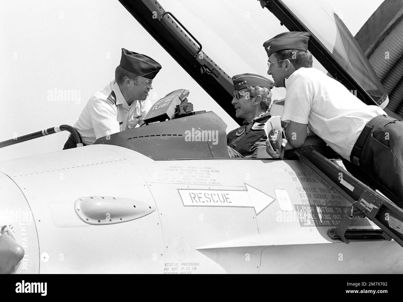 COL Wilred L. Goodson (left), and COL Walter C. Hersman discuss ...