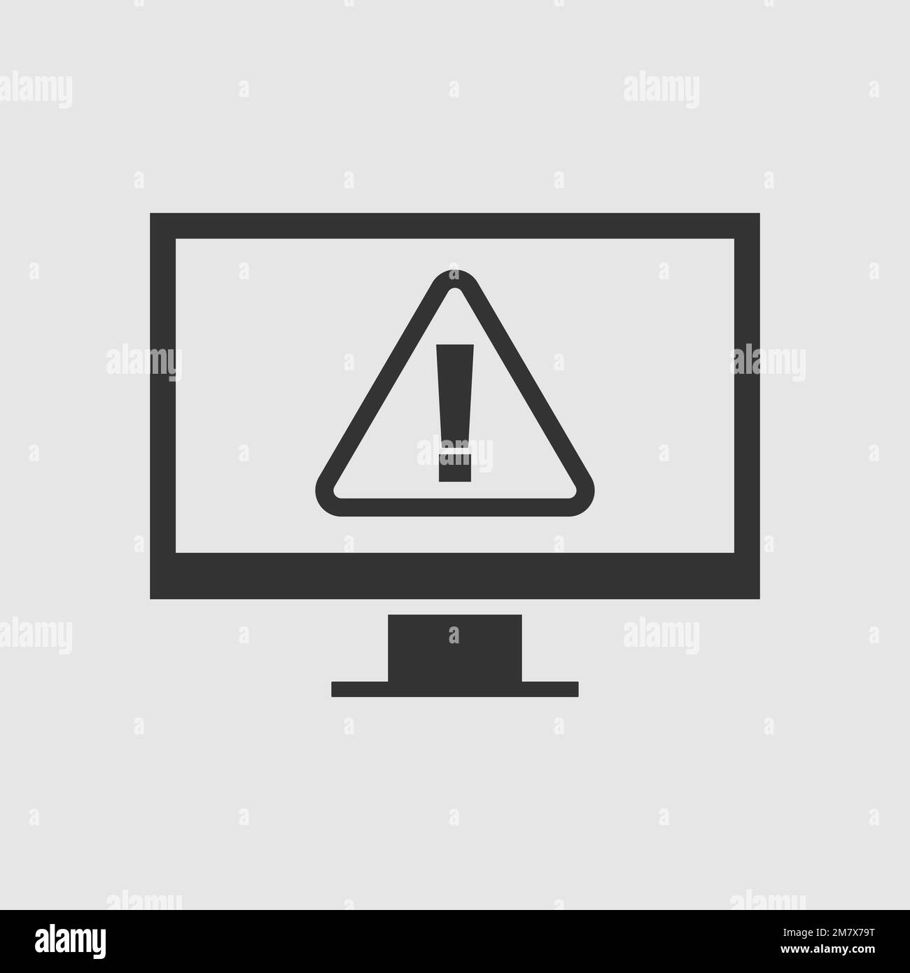Application Error Isolated On White Background Vector Illustration Eps 10 Stock Vector Image