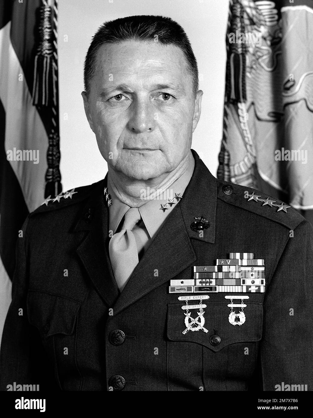 LGEN Charles G. Cooper, USMC (uncovered). Country: Unknown Stock Photo ...
