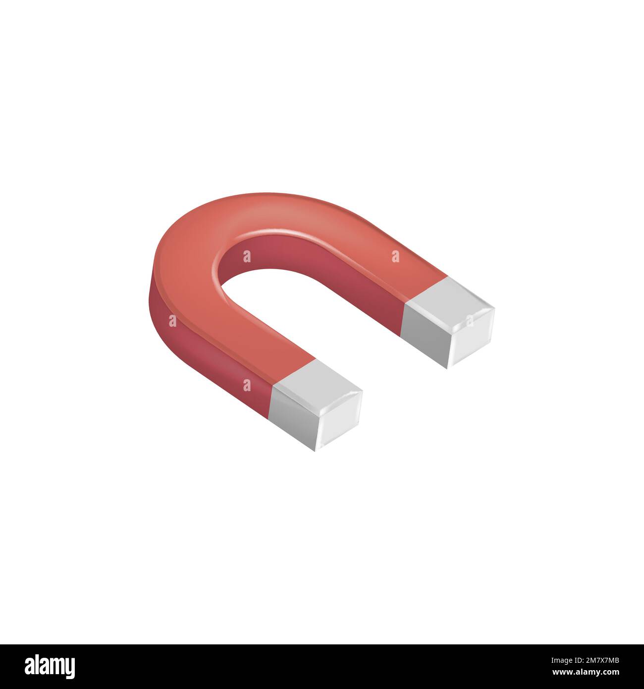Magnet icon isolated on white background. Vector illustration. Eps 10 ...