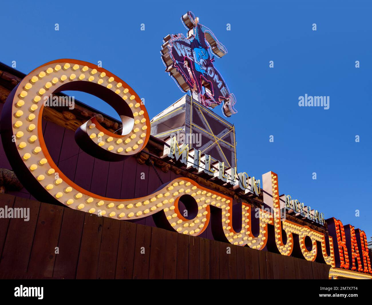 Million Dollar Cowboy Bar, Western Style Bar, Jackson Landmark, Town of ...