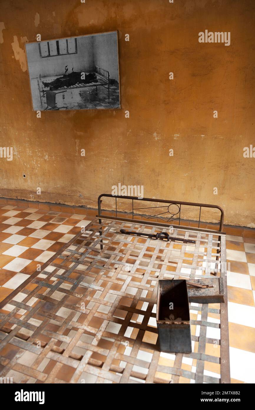 Cambodian jail hi-res stock photography and images - Alamy