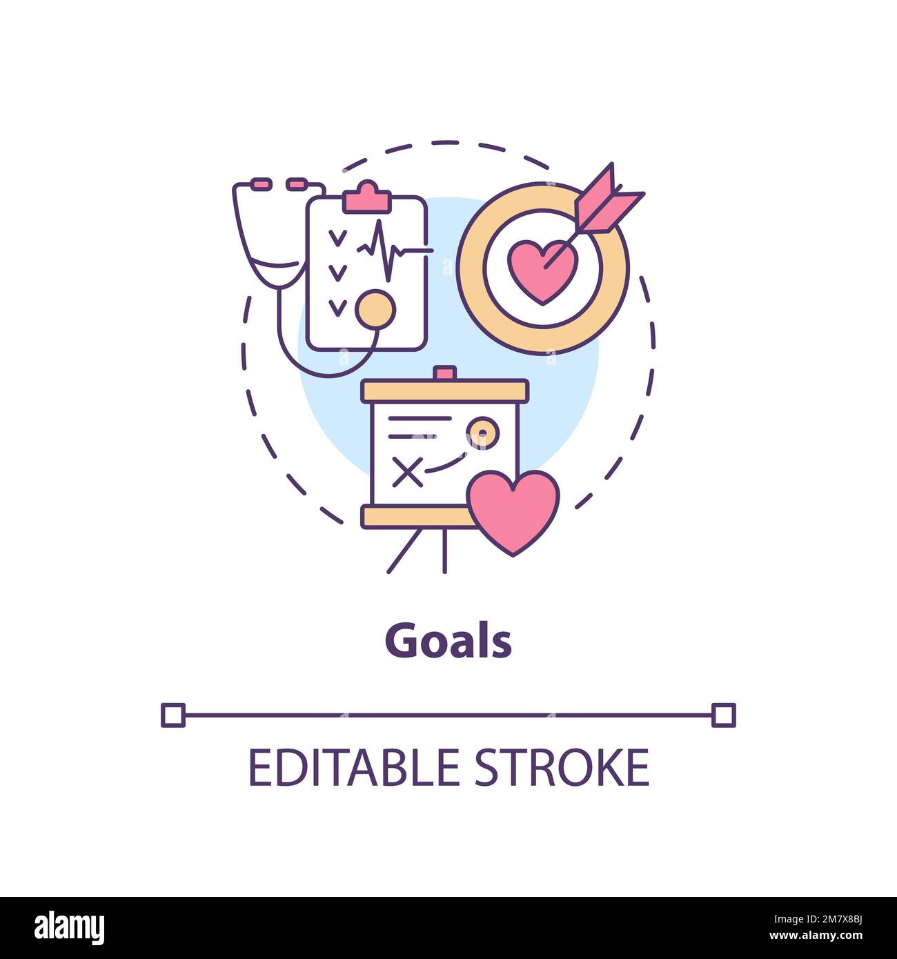 Goals image Stock Vector Images - Alamy