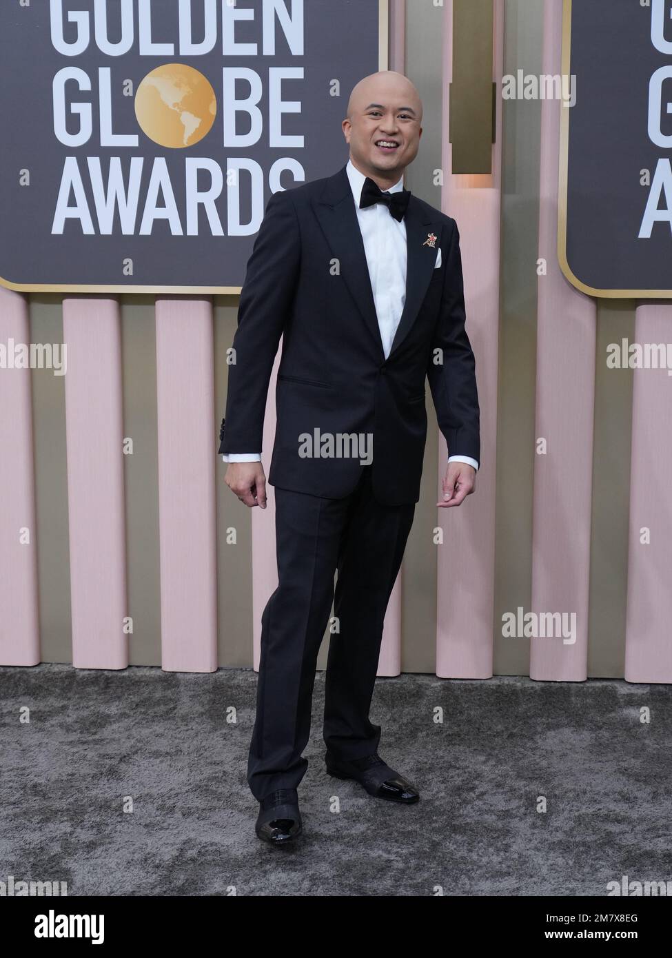 Los Angeles, USA, 10/01/2023, Januel Mercado arrives at the 80th Annual ...