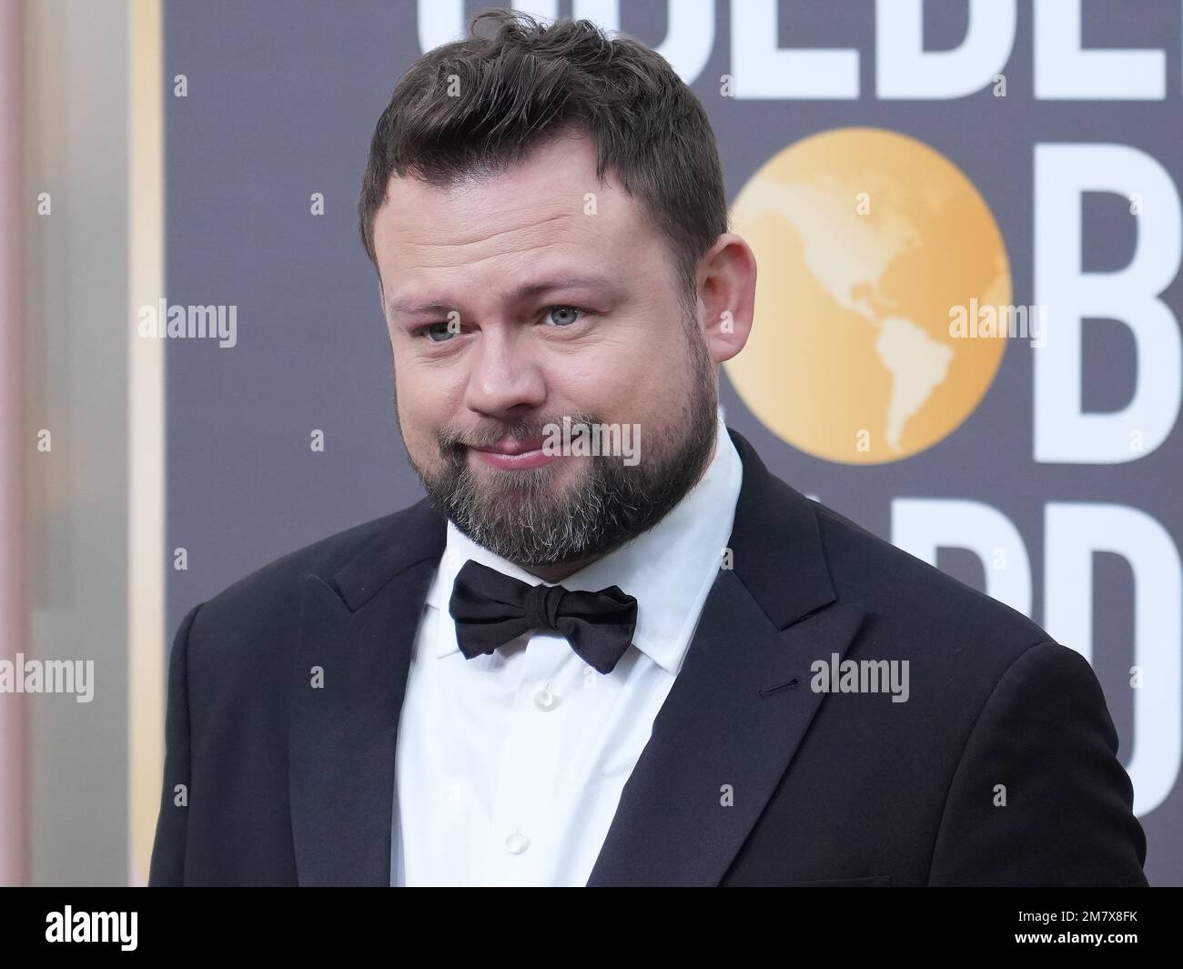 Los Angeles, USA, 10/01/2023, Dan Erickson arrives at the 80th Annual ...