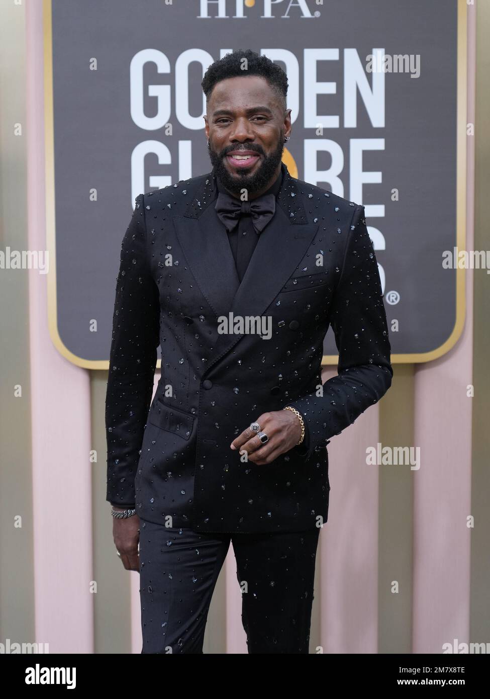 Los Angeles, USA. 10th Jan, 2023. Colman Domingo arrives at the 80th ...