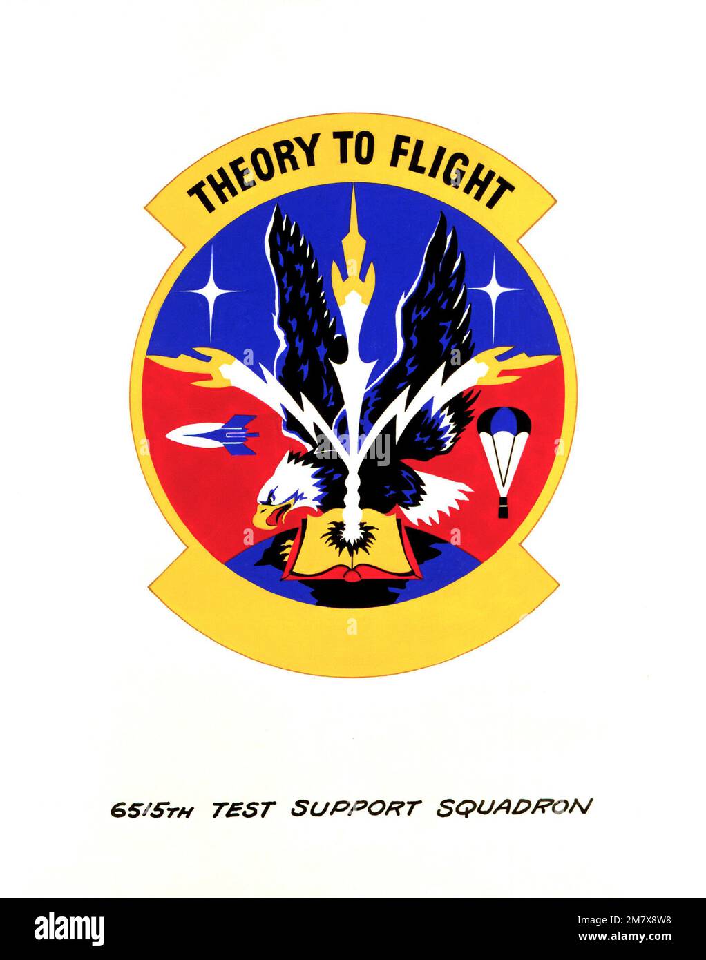 Approved Insignia for: 6515th Test Support Squadron. Country: Unknown ...
