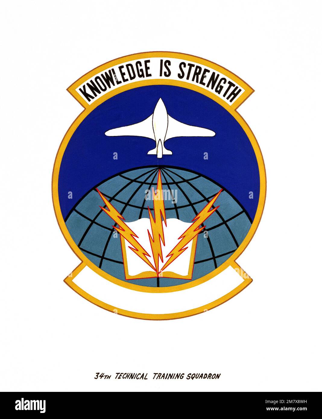 Approved Insignia for: 34th Technical Training Squadron. Country ...
