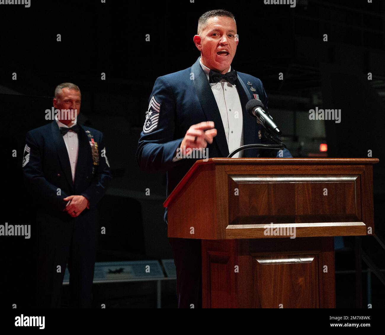 Chief Master Sgt. Jason Shaffer, 88th Air Base Wing command chief ...
