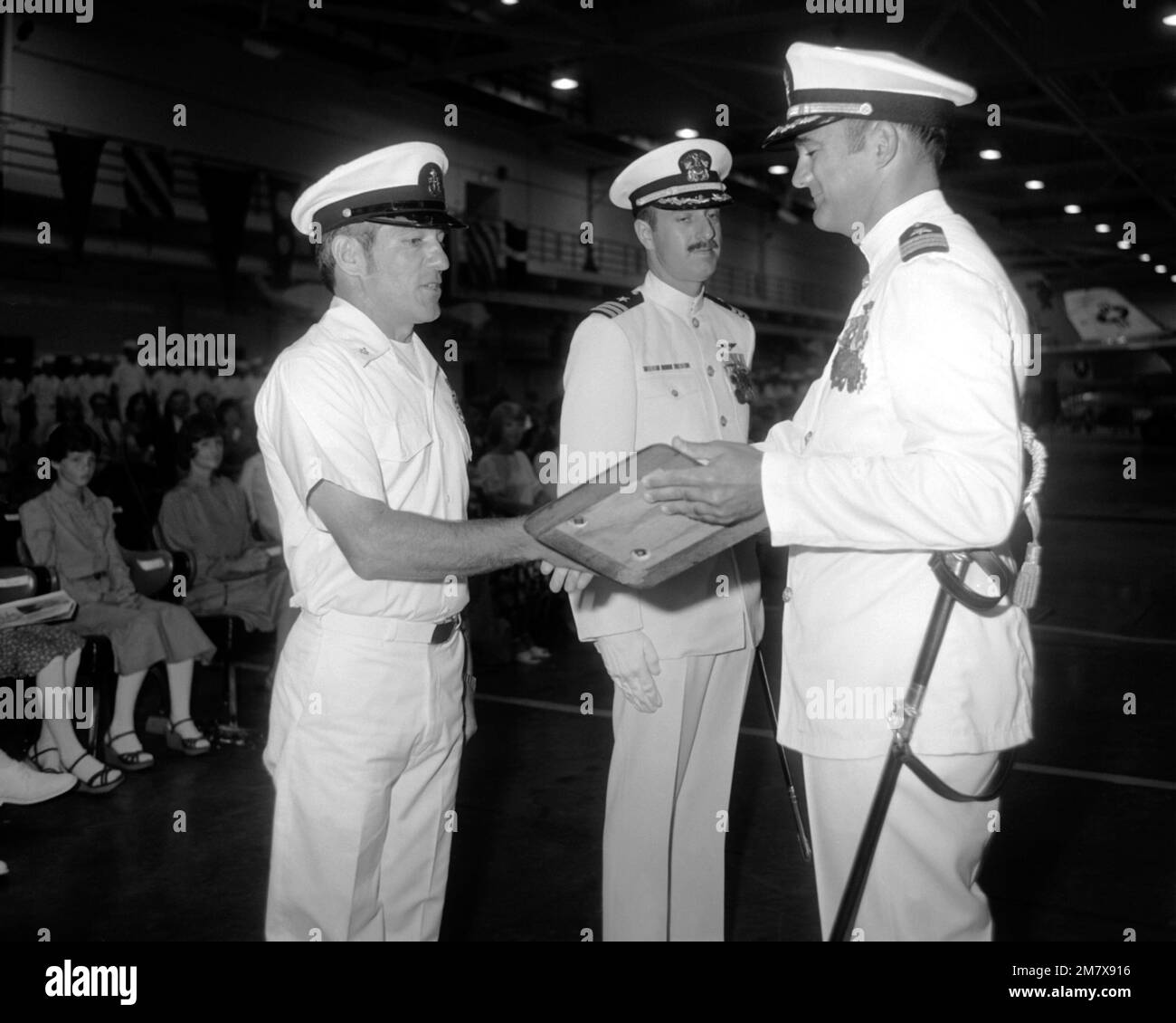 CDR Bruce V. Woods, new commander of Attack Squadron 52 (VA-52 ...