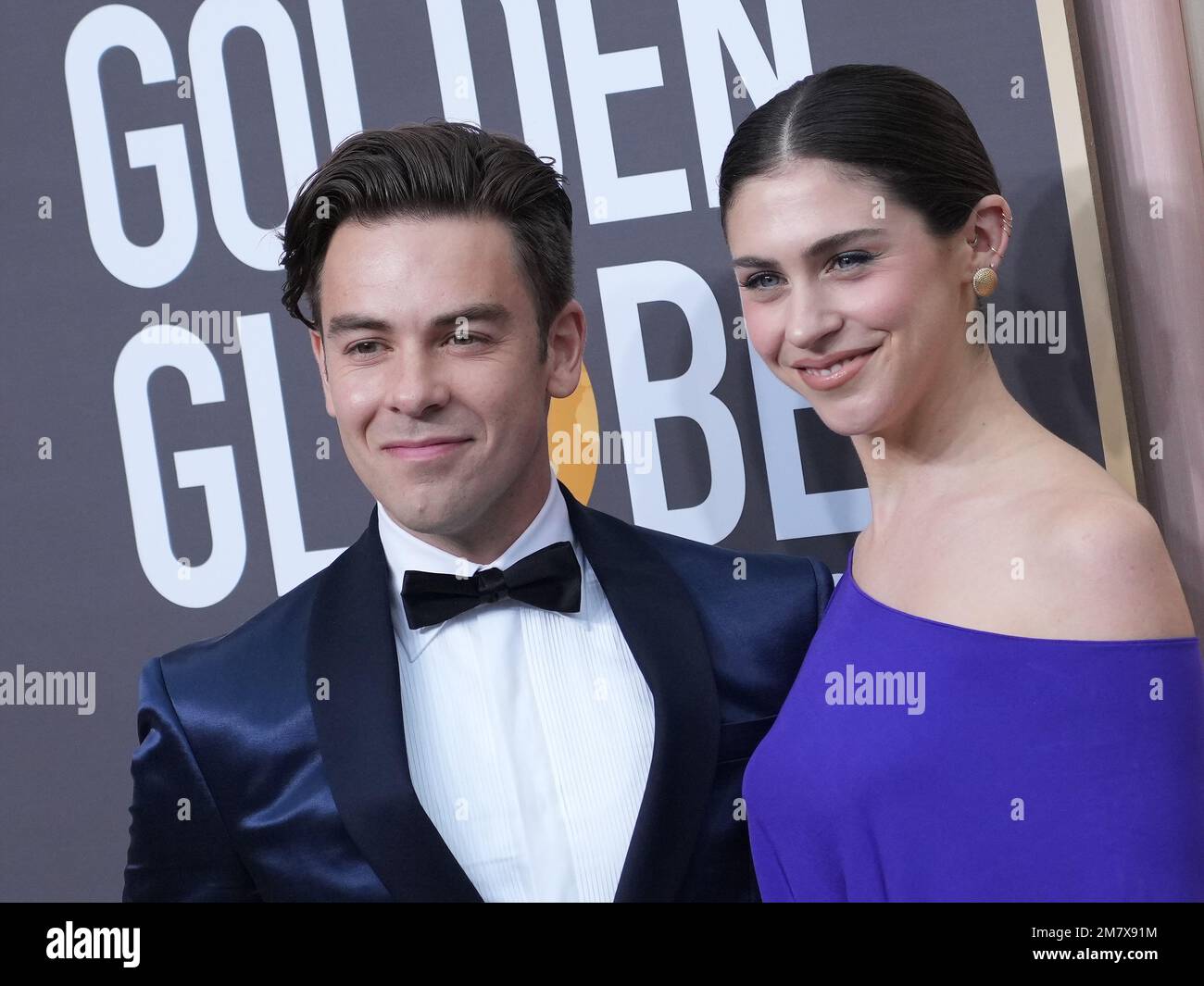 Los Angeles, USA. 10th Jan, 2023. Cody Ko and Kelsey Kreppel arrive at ...