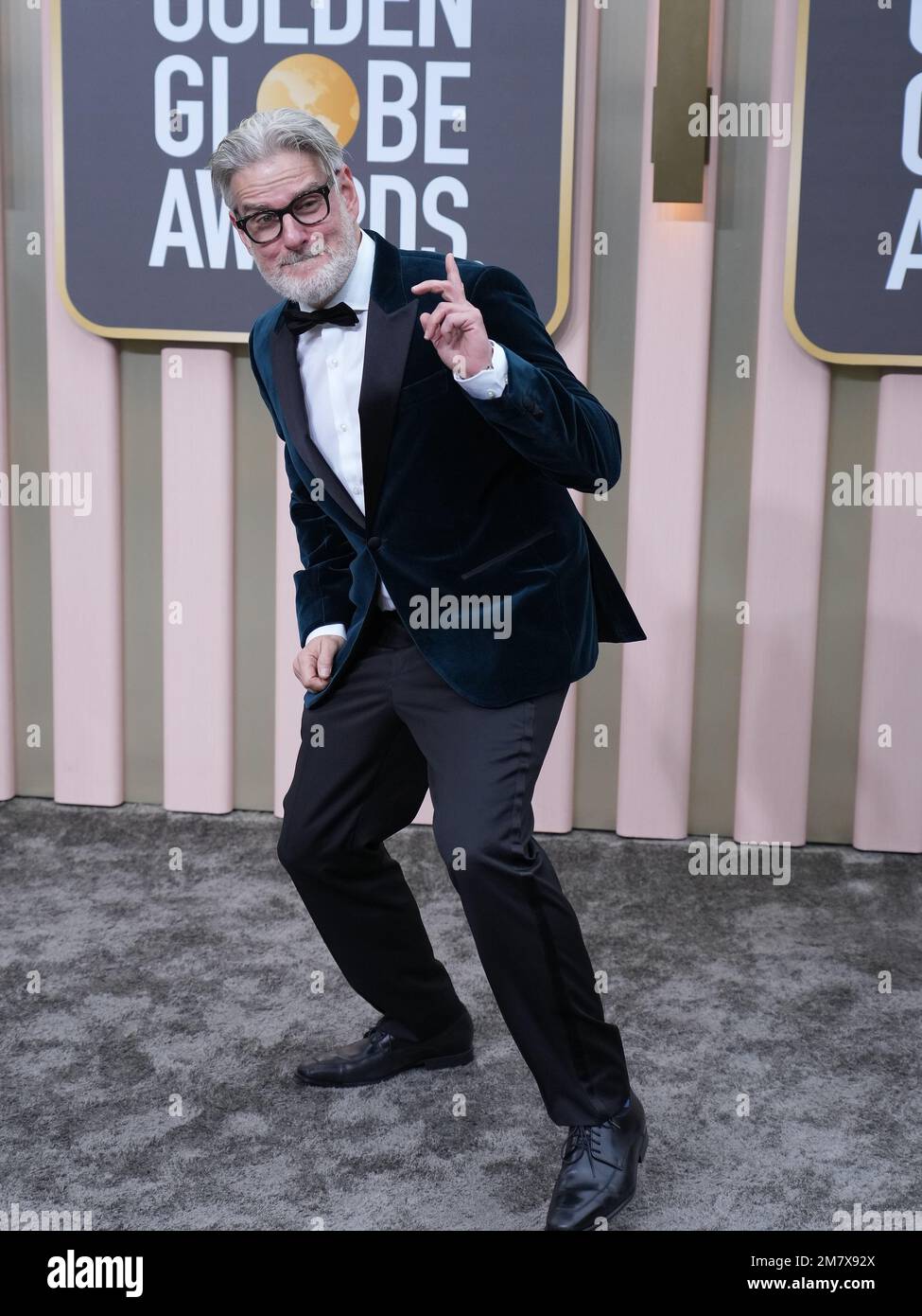 Los Angeles, USA, 10/01/2023, Peter Gould arrives at the 80th Annual ...