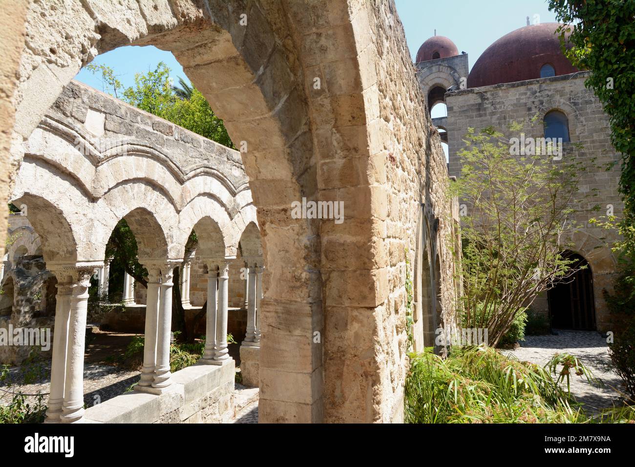San Giovanni degli Eremiti dates back to 1132, the cloister, the cubic ...