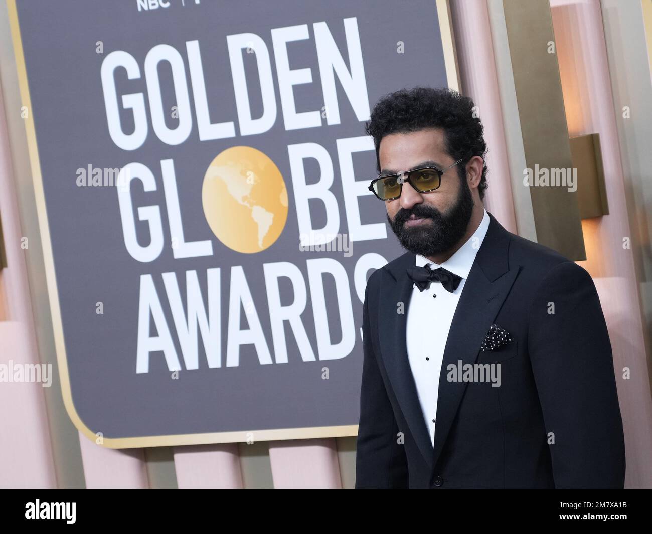 Los Angeles, USA. 10th Jan, 2023. N. T. Rama Rao Jr. arrives at the ...