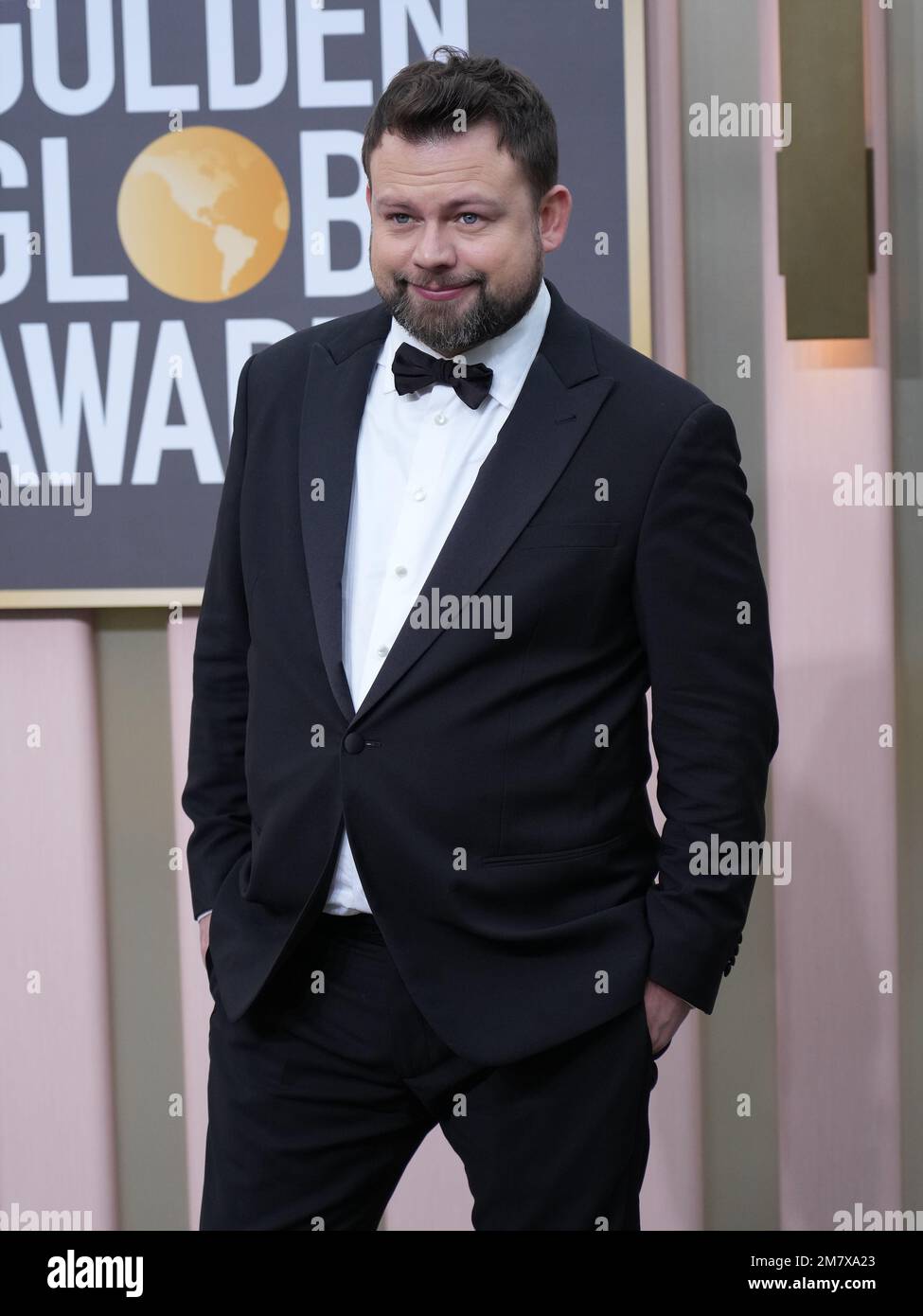 Los Angeles, USA, 10/01/2023, Dan Erickson arrives at the 80th Annual ...