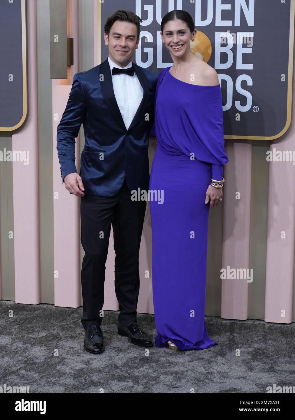 Los Angeles, USA, 10/01/2023, Cody Ko and Kelsey Kreppel arrive at the ...