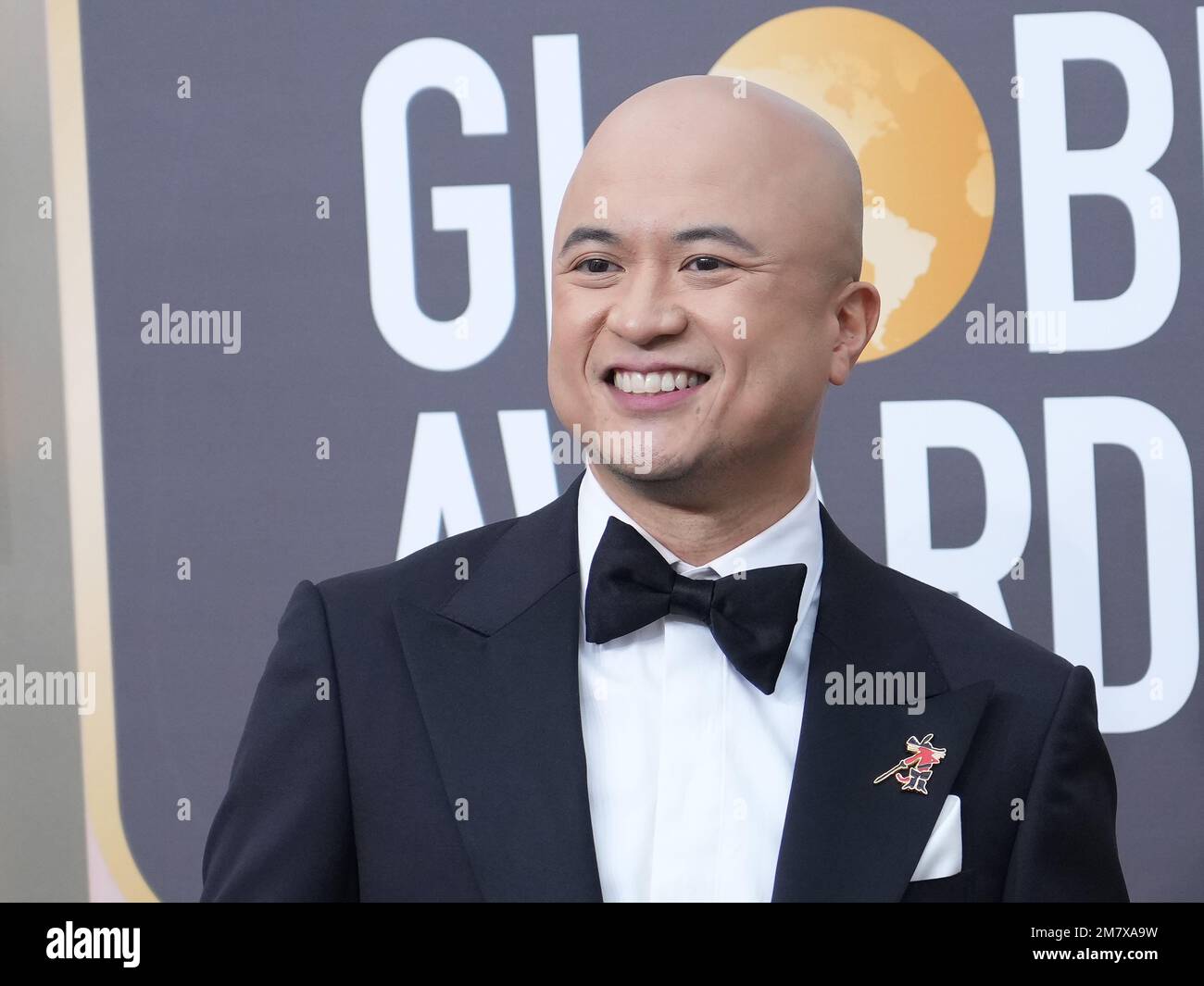 Los Angeles, USA, 10/01/2023, Januel Mercado arrives at the 80th Annual ...