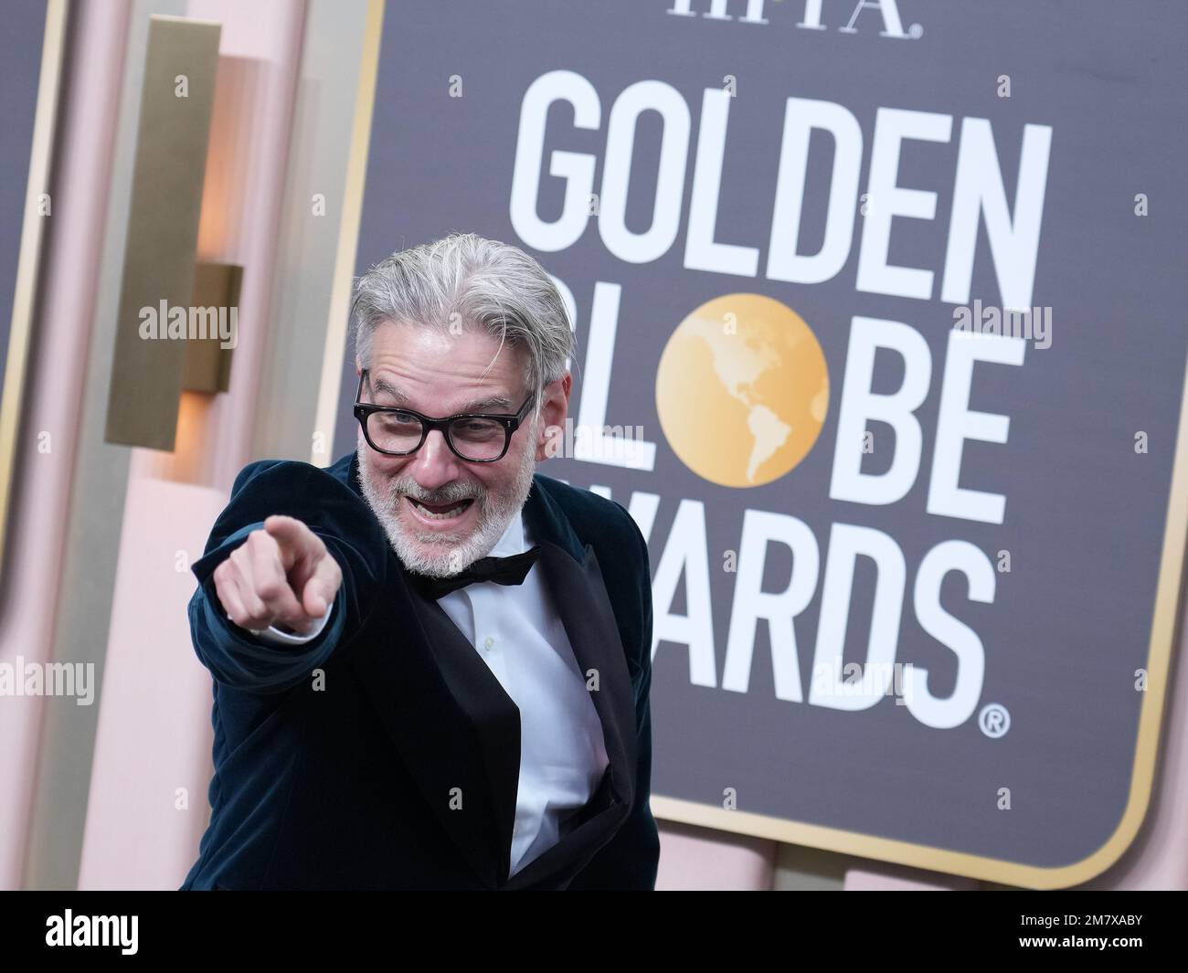 Peter Gould arrives at the 80th Annual Golden Globe Awards held at The ...