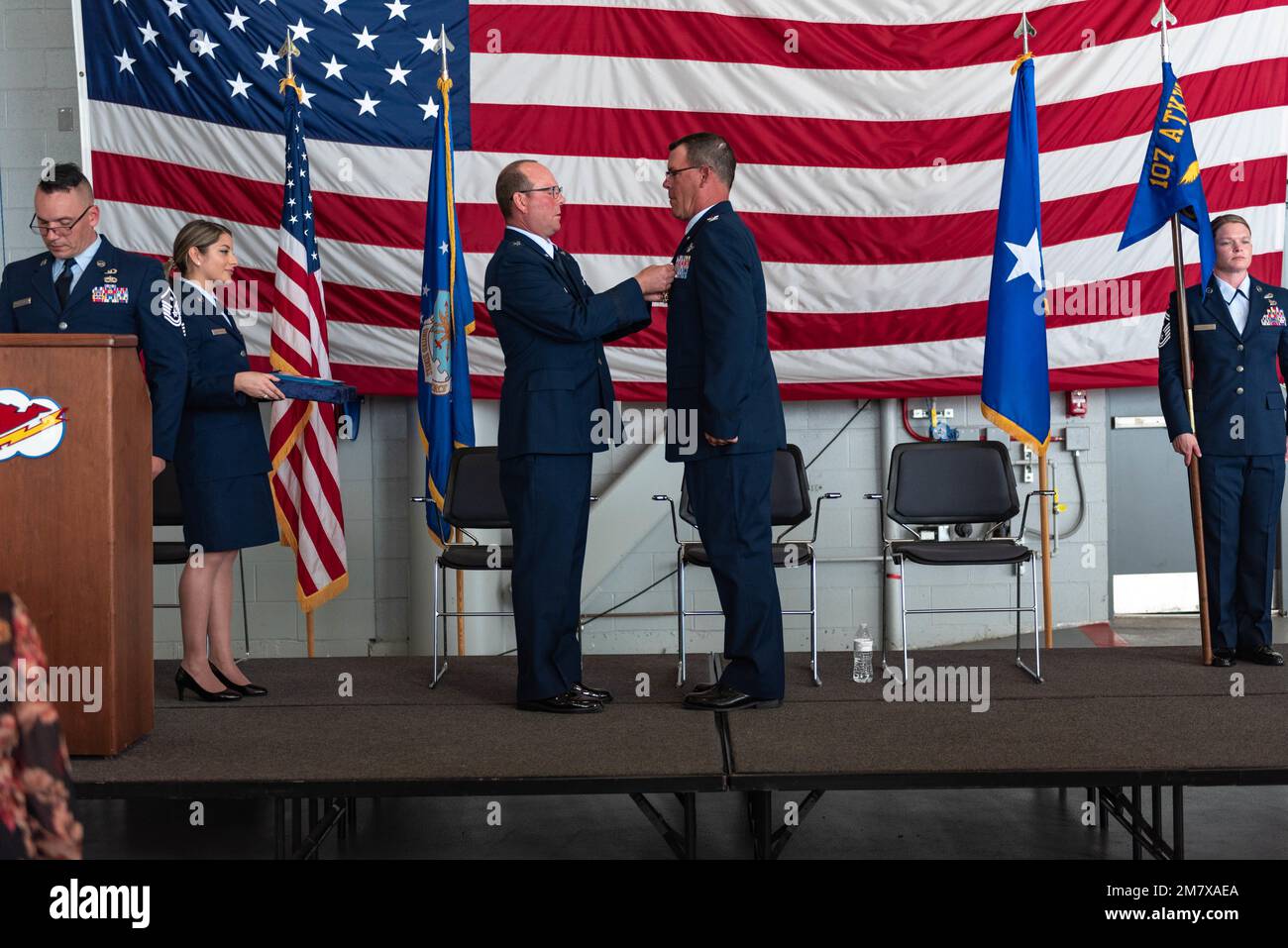 Brigadier General Michael Bank, Assistant Adjutant General of the New ...