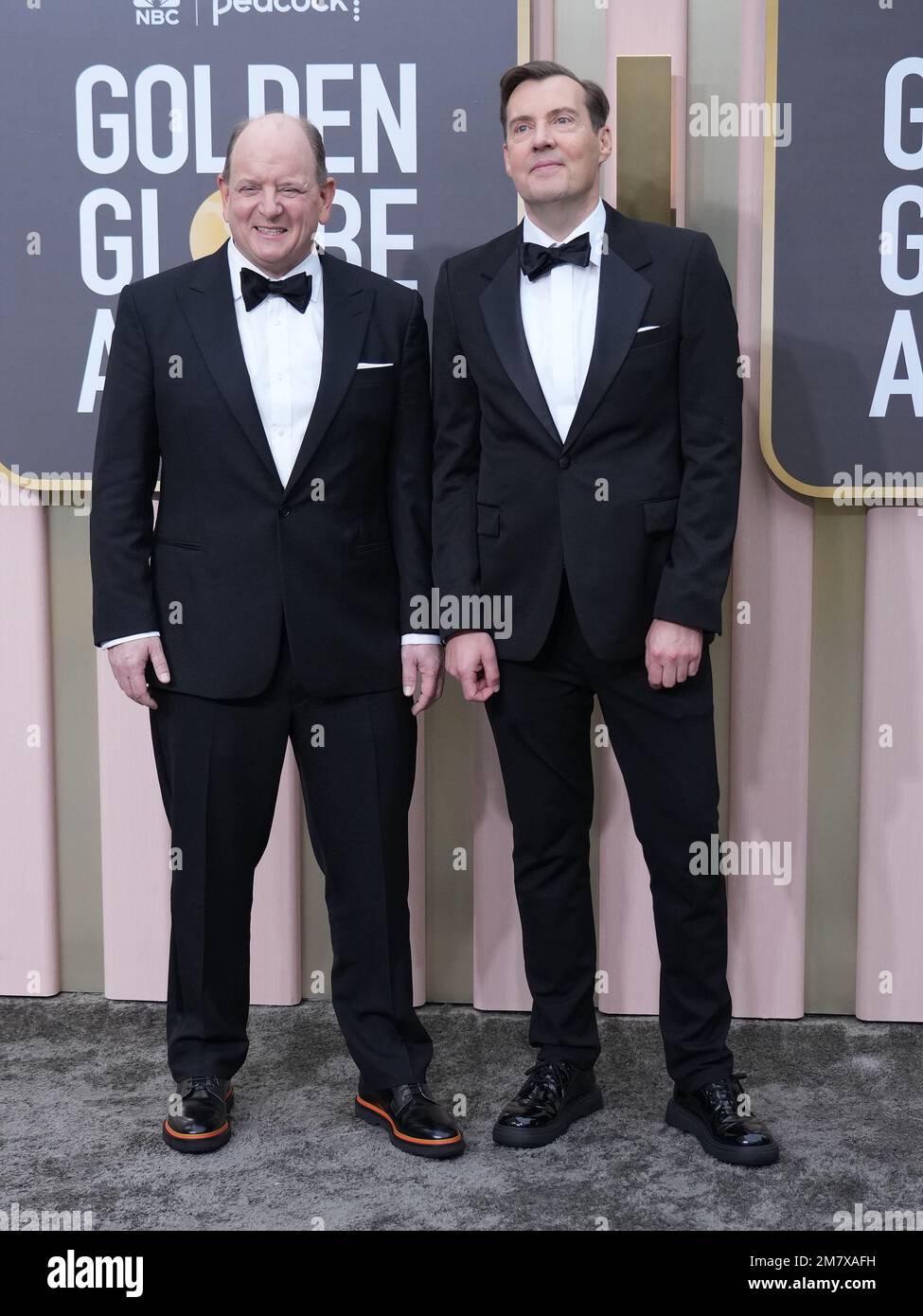 Los Angeles, USA, 10/01/2023, Alfred Gough and Miles Millar arrive at ...