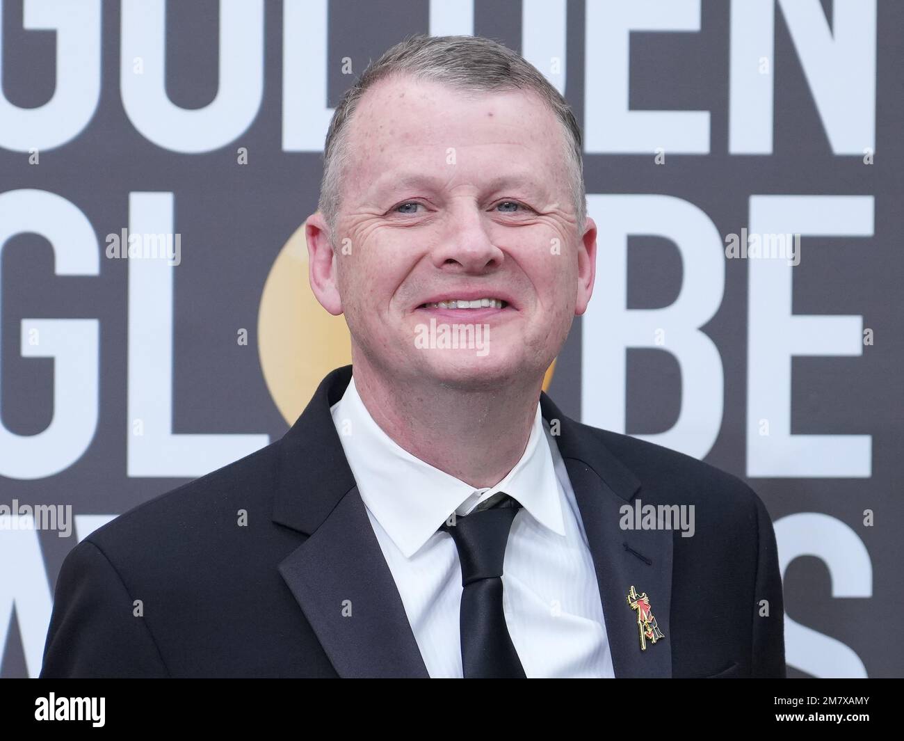 Los Angeles, USA. 10th Jan, 2023. Mark Swift arrives at the 80th Annual ...