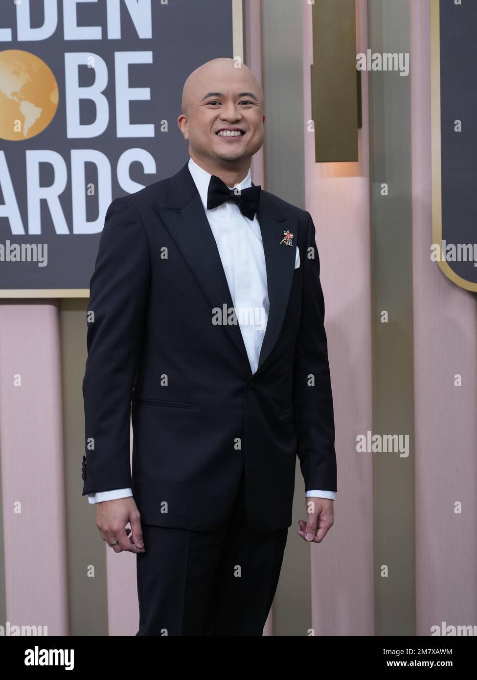 Los Angeles, USA, 10/01/2023, Januel Mercado arrives at the 80th Annual ...