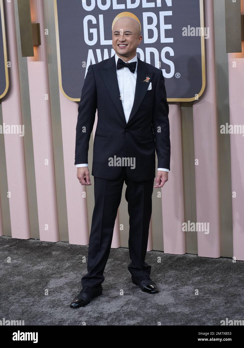 Los Angeles, USA, 10/01/2023, Januel Mercado arrives at the 80th Annual ...