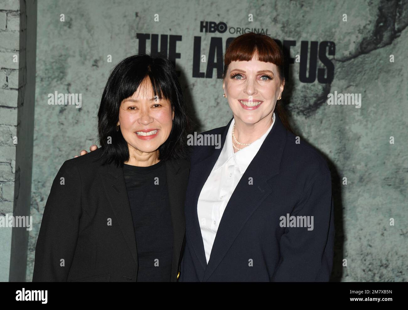 LOS ANGELES, CALIFORNIA - JANUARY 09: (L-R) Rose Lam and Cynthia Ann ...