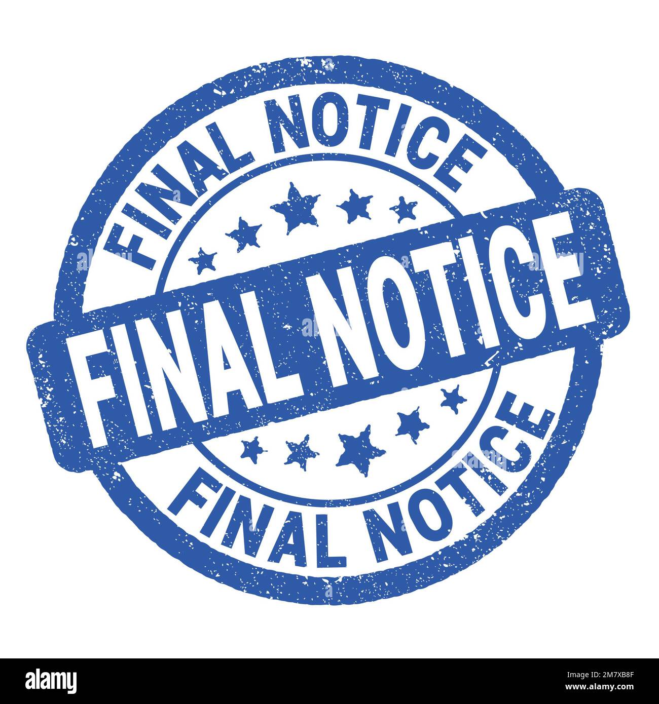 Final notice button sign hi-res stock photography and images - Alamy