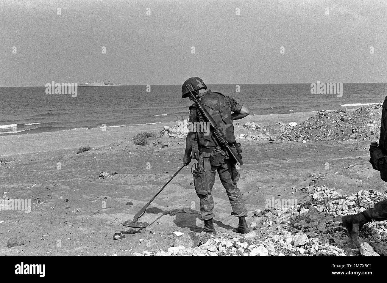 Explosive ordnance disposal force Black and White Stock Photos & Images ...