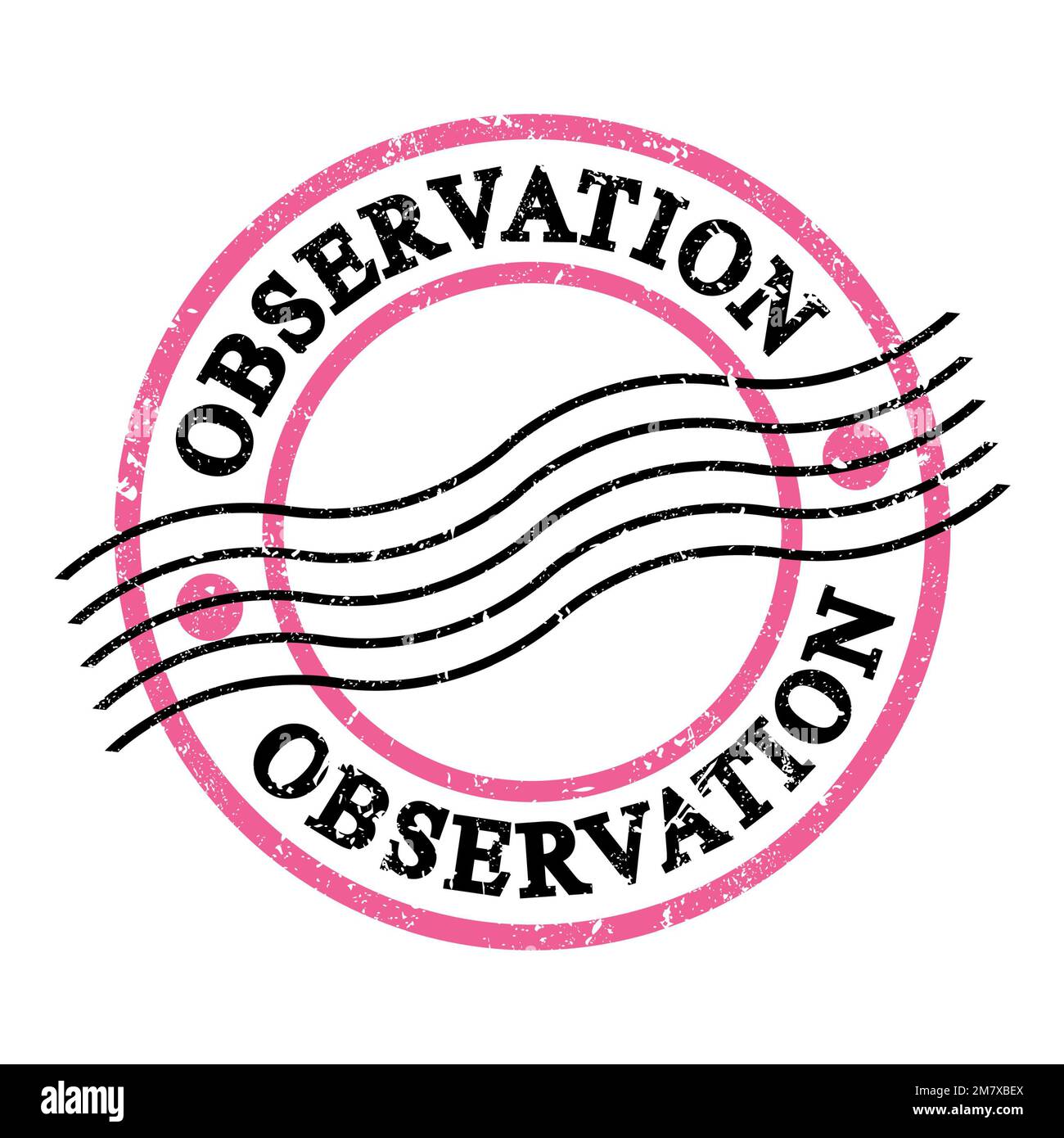 Observation stamp Cut Out Stock Images & Pictures - Alamy