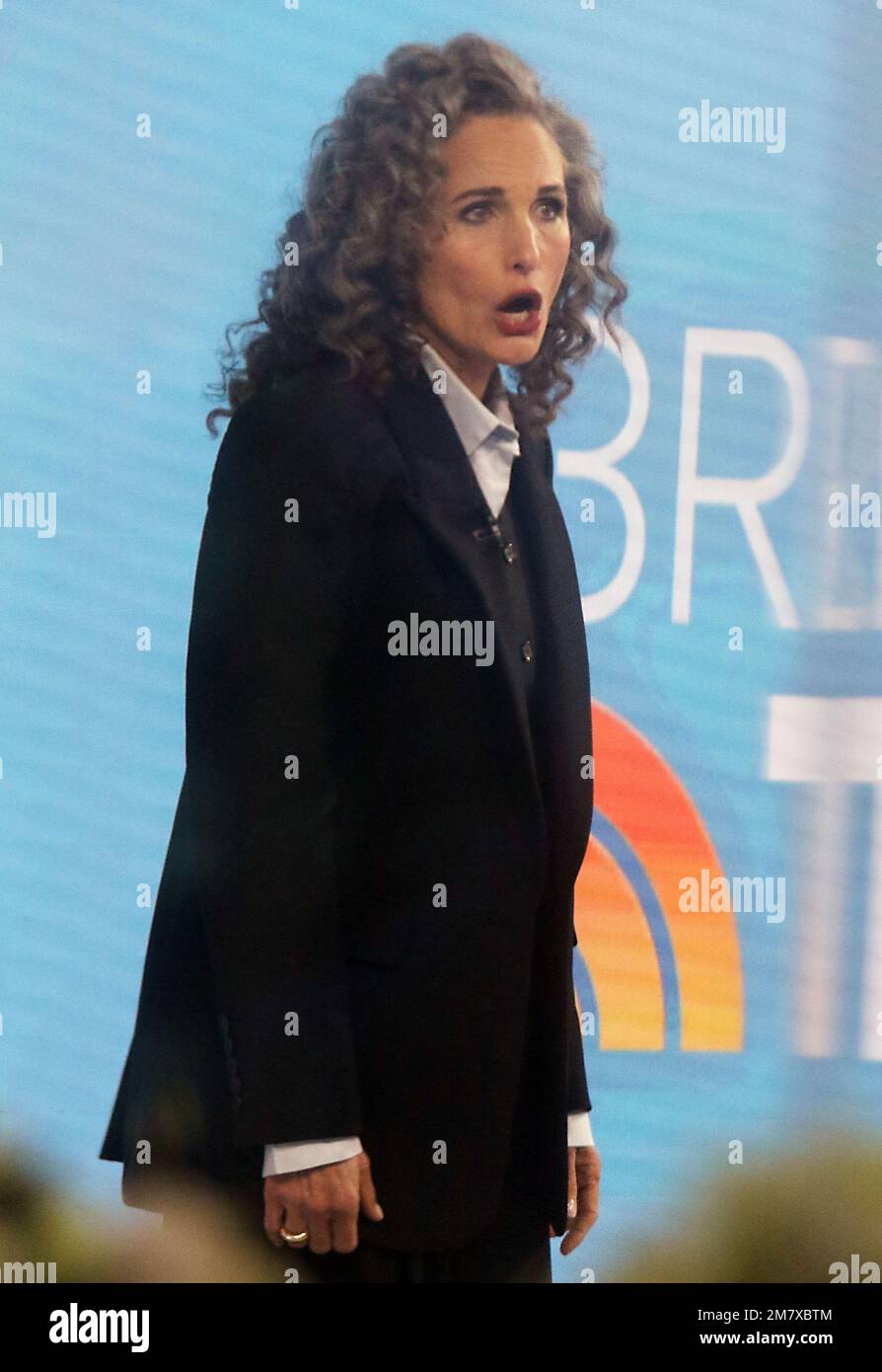 Andie MacDowell on Today Show to talk about her Hallmark channel series ...