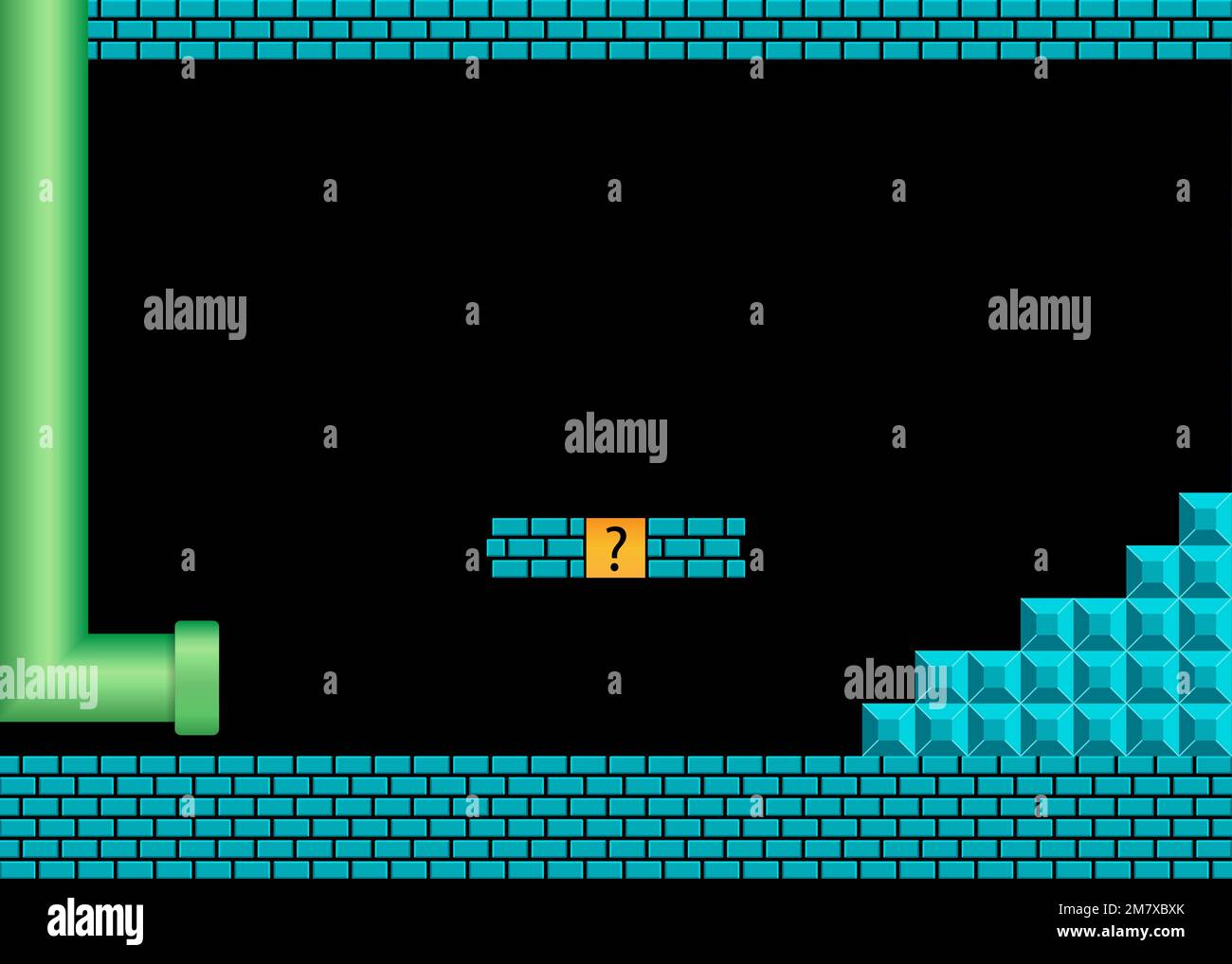 8bit mario Stock Vector Images - Alamy