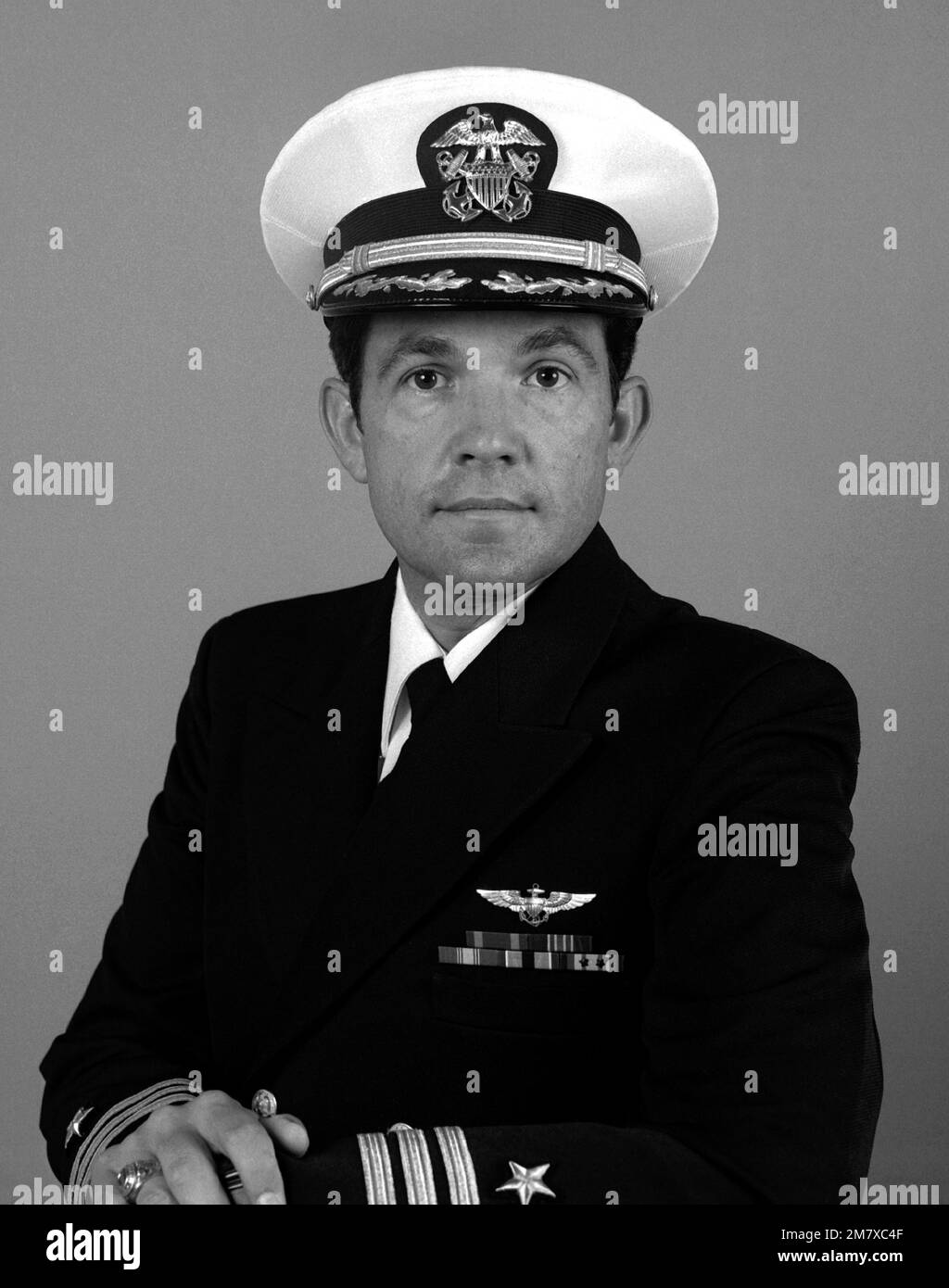 CDR Jerry D. Gill, USN (covered). Country: Unknown Stock Photo - Alamy