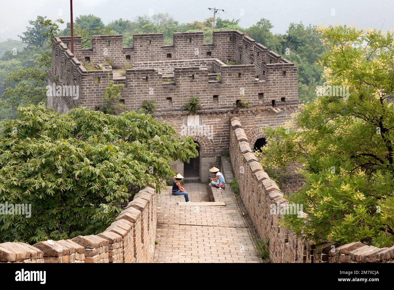 Beijing, China-August 17, 2010: Thousands of tourists visit daily the ...