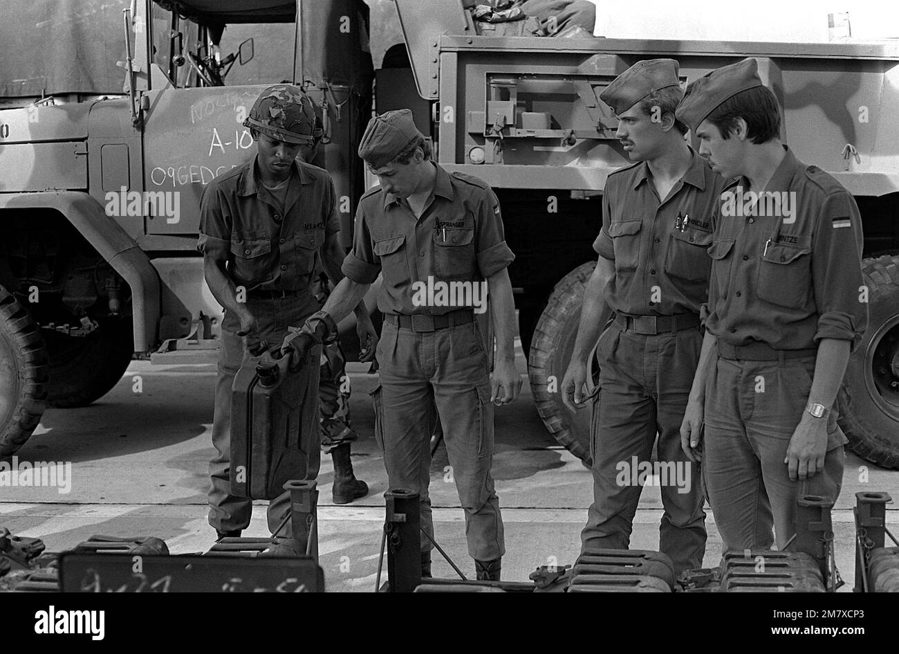 American soldier in germany Black and White Stock Photos & Images - Alamy