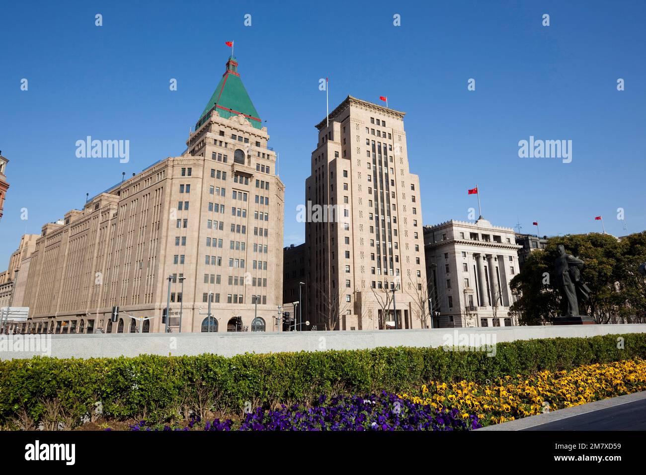 The bund in Shanghai Stock Photo - Alamy