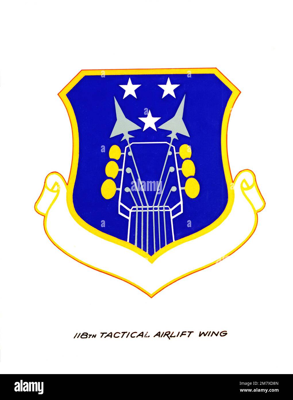 Approved insignia for: 118th Tactical Airlift Wing. Country: Unknown ...