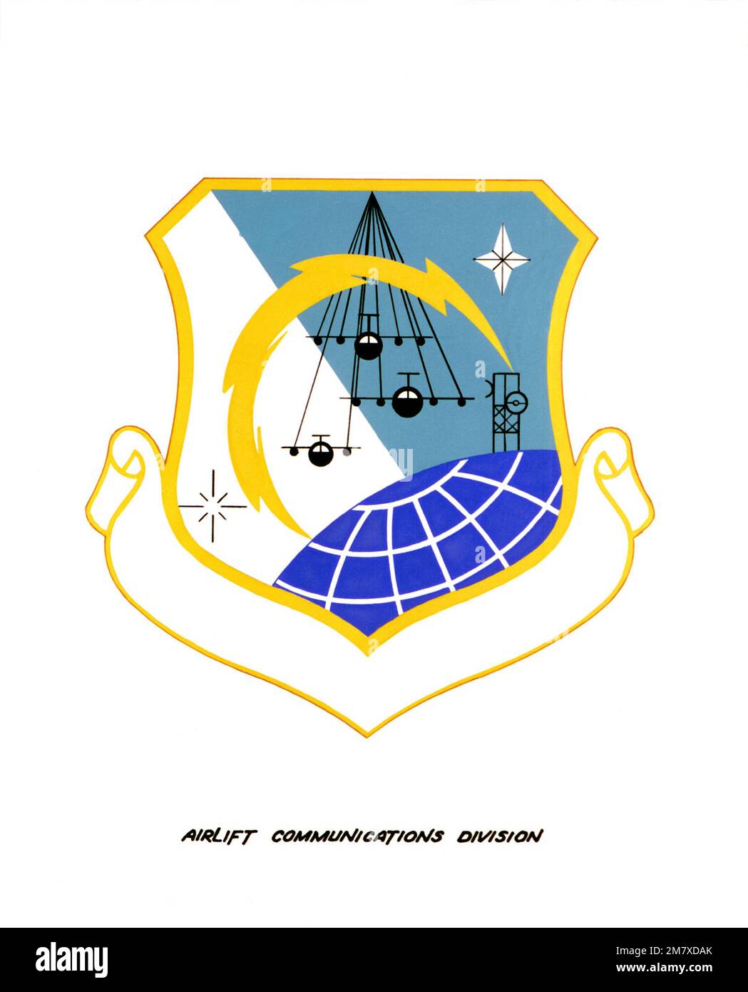 Approved insignia for: Airlift Communications Division. Country ...