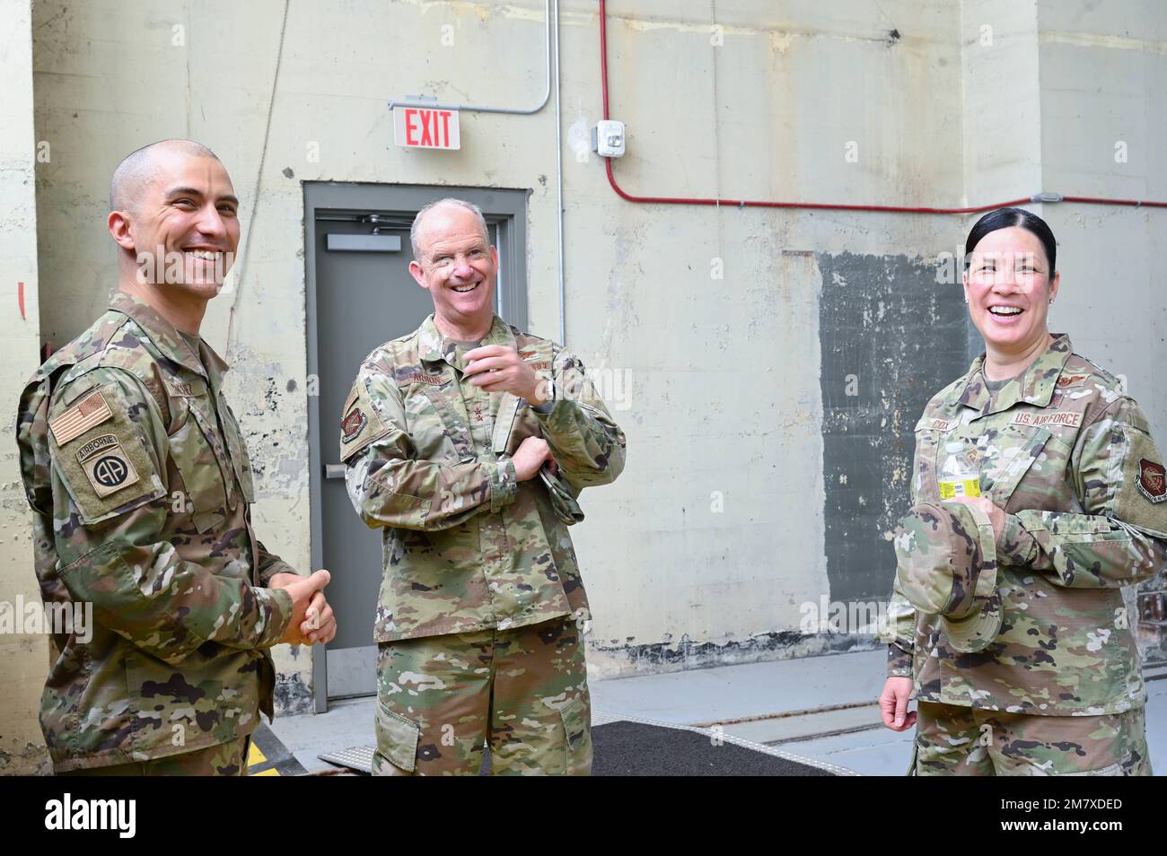 Maj. Gen. Bret Larson, commander of the 22nd Air Force and Chief Master ...