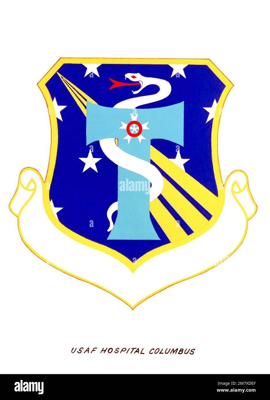 Approved insignia for: USAF Hospital Columbus. Country: Unknown Stock ...