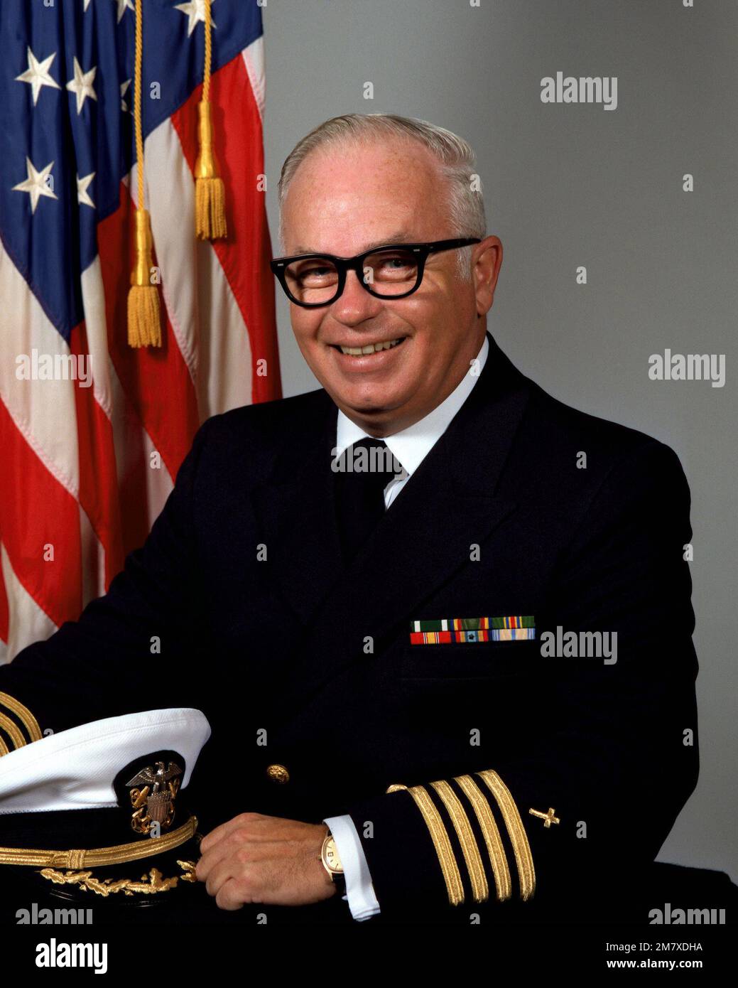CAPT John R. McNeil, USN (uncovered). Country: Unknown Stock Photo - Alamy