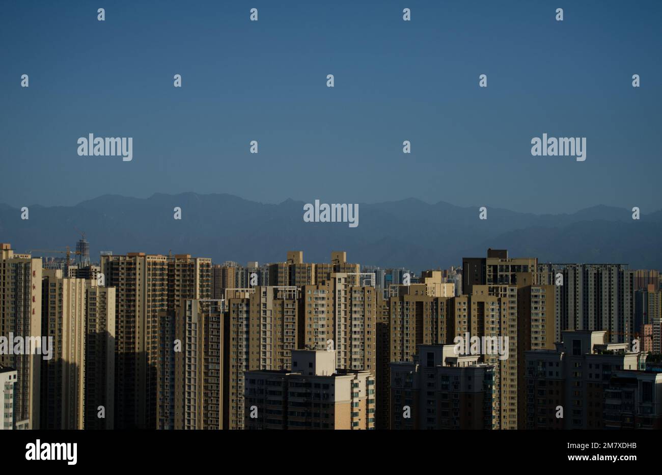 A view of the city buildings in China Stock Photo - Alamy
