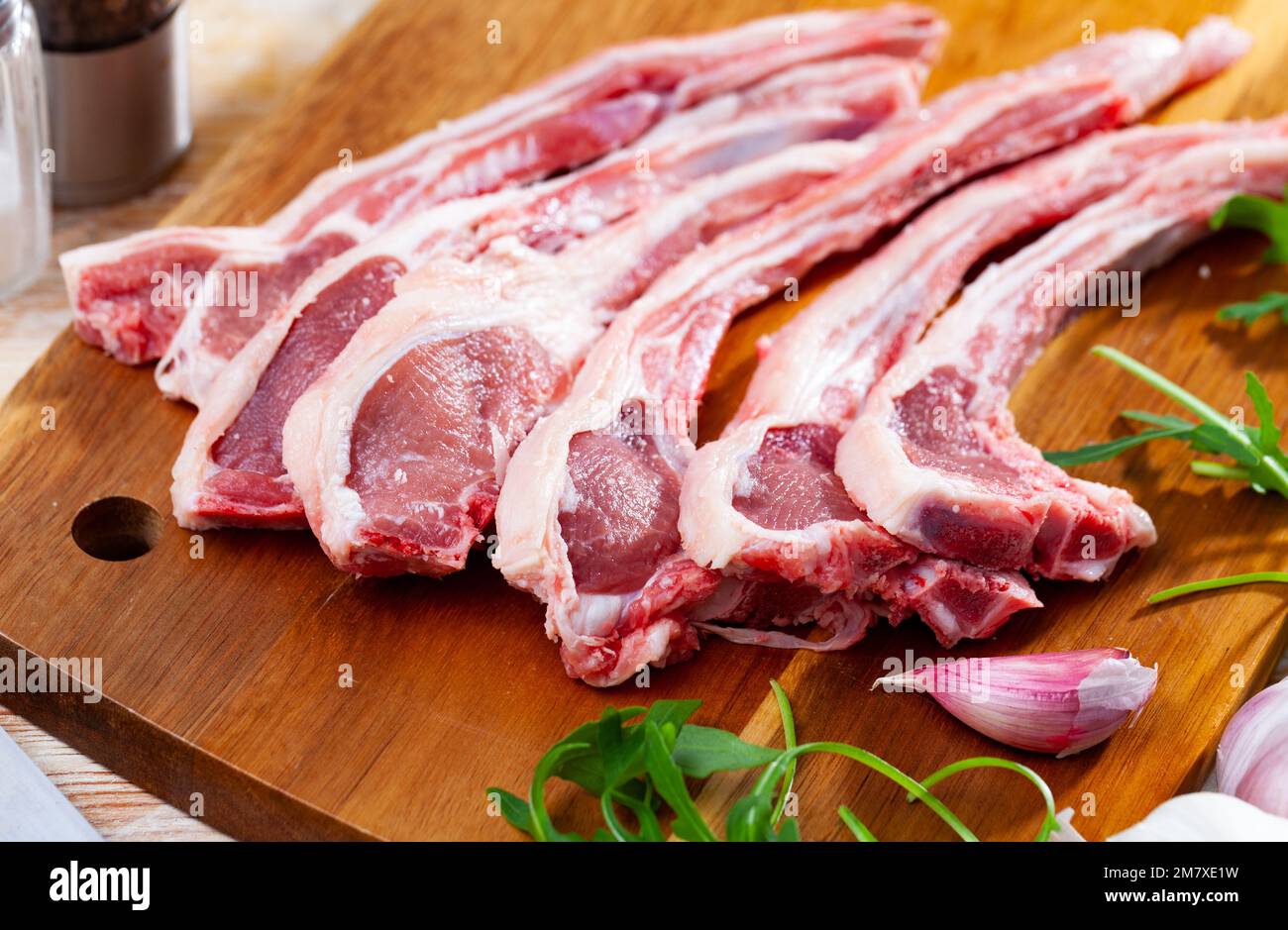Mutton meat cuts hi-res stock photography and images - Alamy