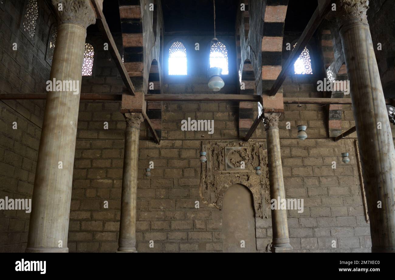 The Sultan Al-Nasir Muhammad ibn Qalawun Mosque, an early 14th-century ...