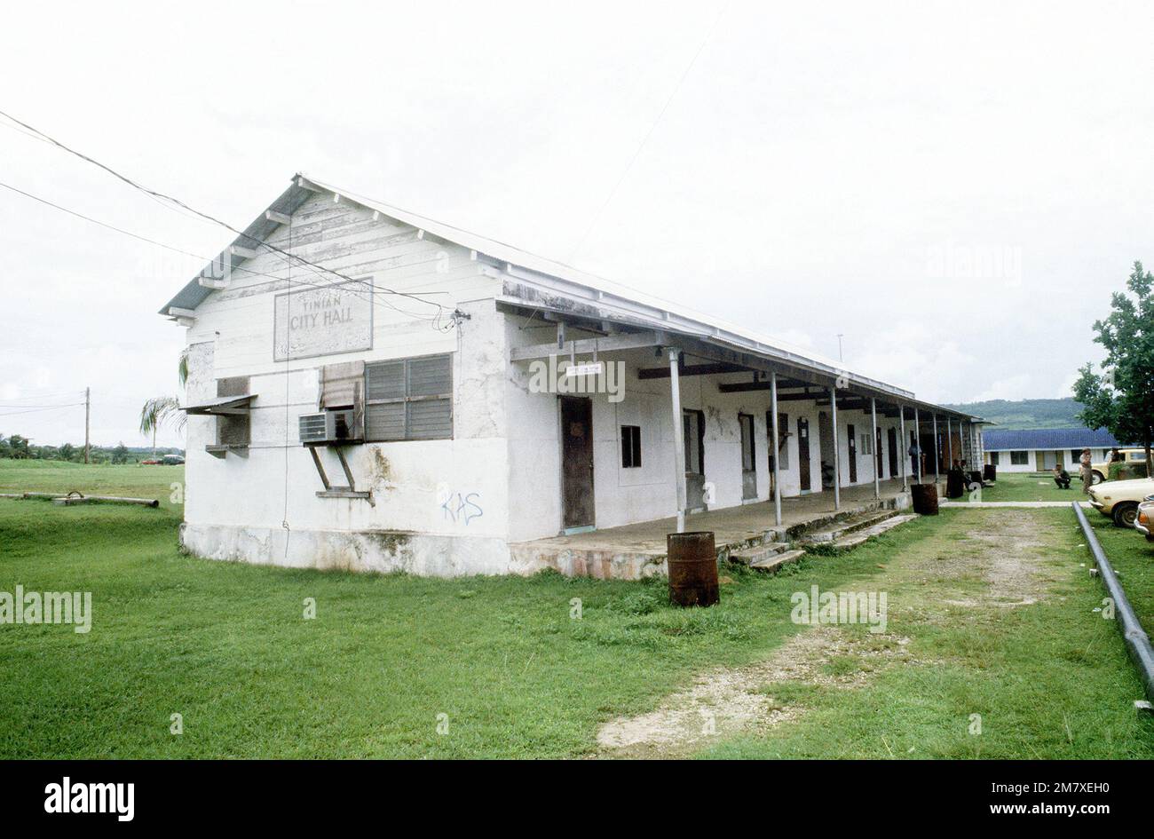 A view of City Hall during Exercise Kennel Bear '4-82. Subject ...