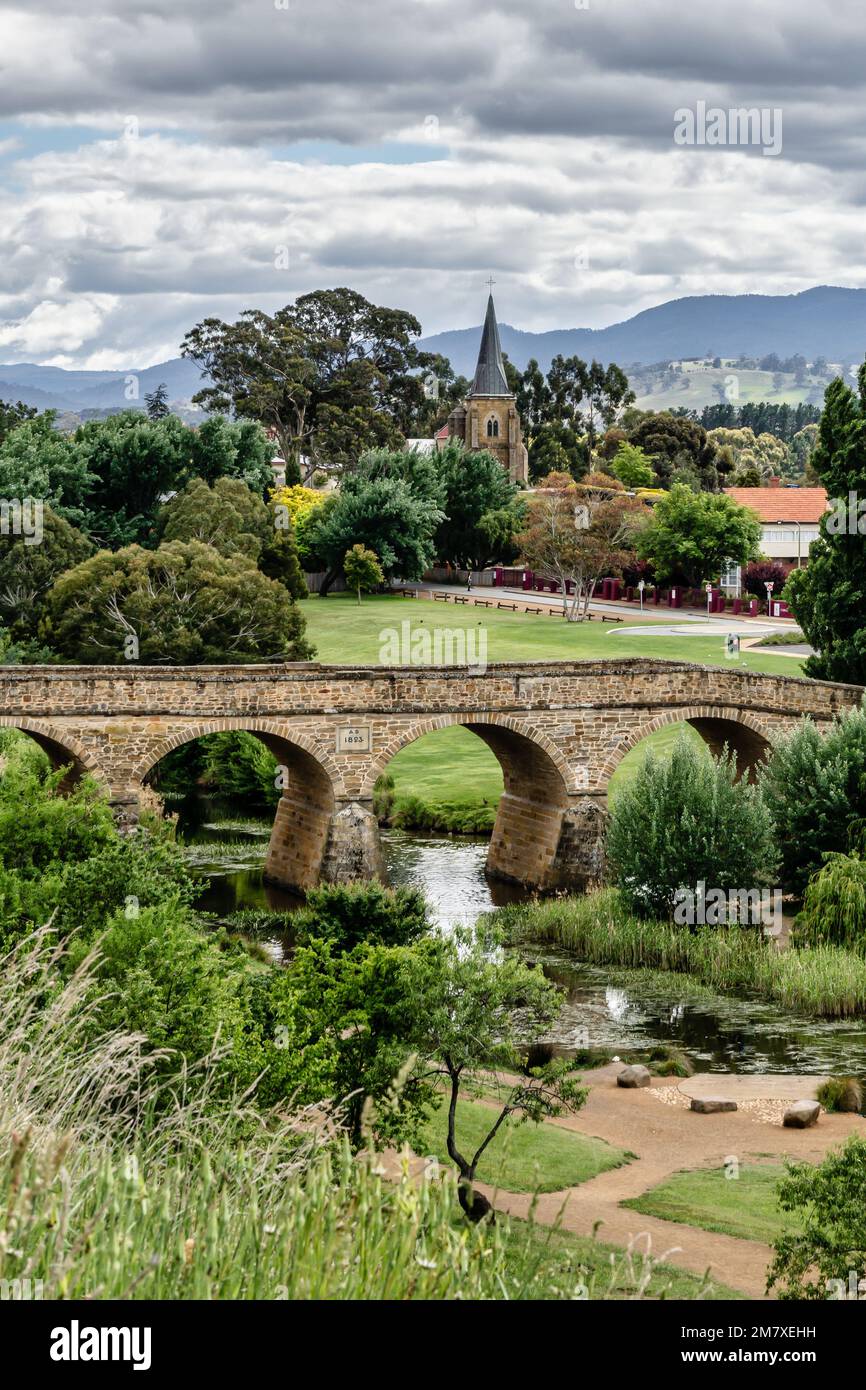 Richmond Bridge, Tasmania Stock Photo - Alamy