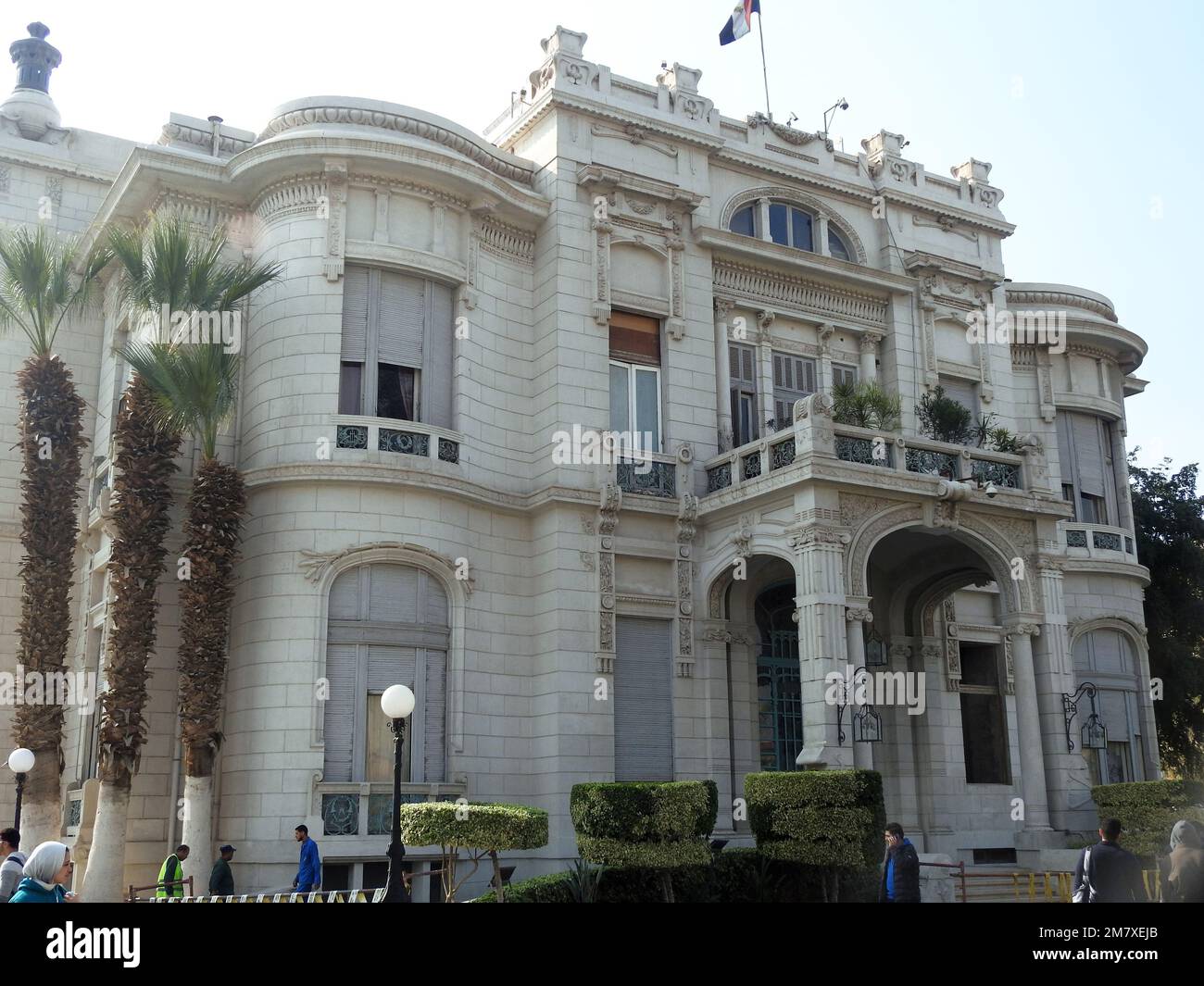 Cairo, Egypt, January 10 2023: The Saffron Zafaran Palace, an Egyptian ...
