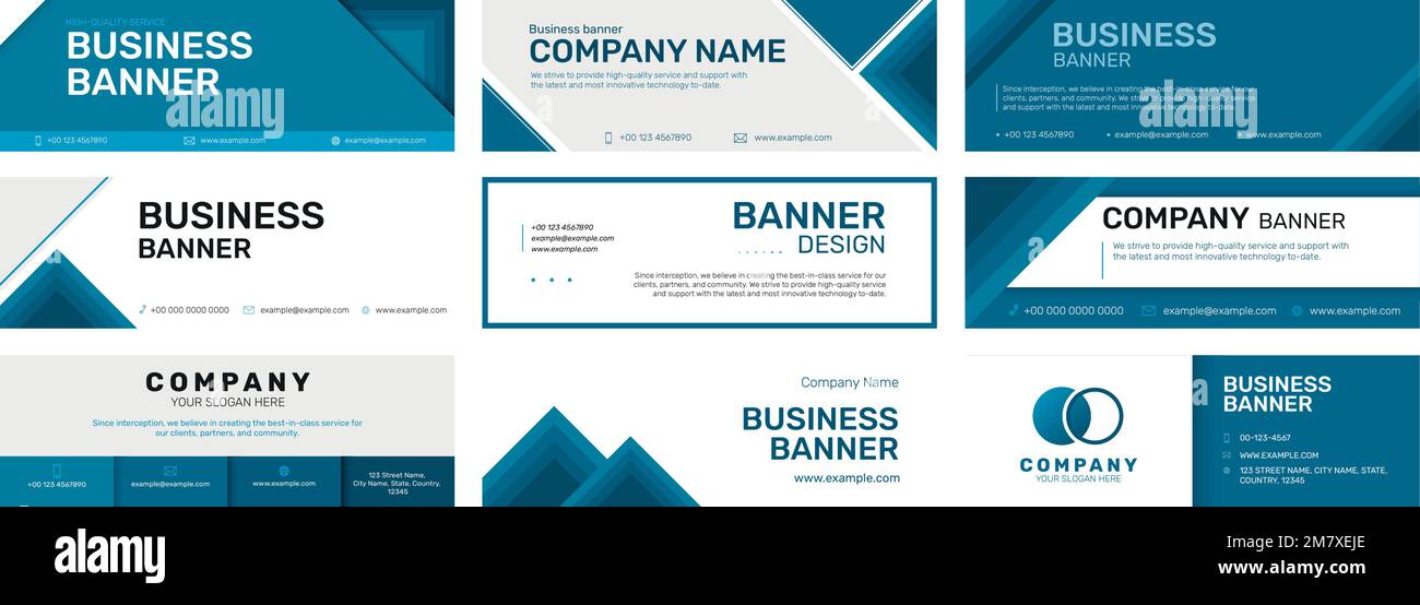 Vector email header Stock Vector Images - Alamy