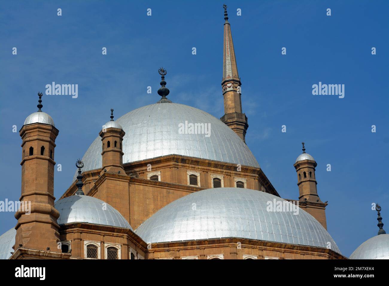 The great mosque of Muhammad Ali Pasha or Alabaster mosque in Citadel ...